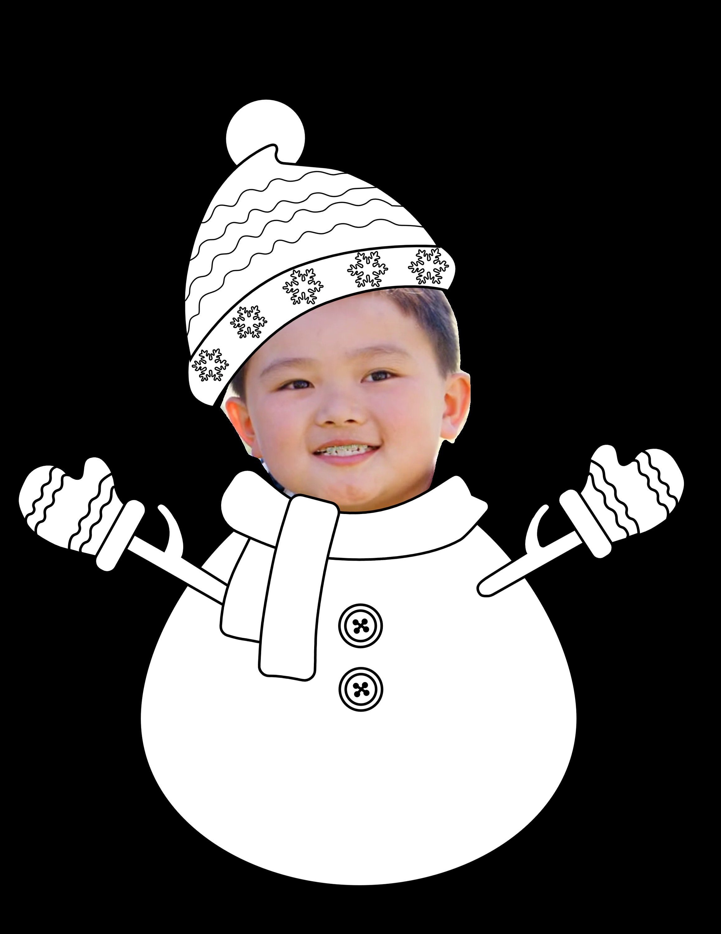 Snowman Christmas Craft Activity - BEST Parent Gift! - Etsy