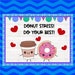 Donut Stress Do Your Best Printable Classroom Bulletin Board Kit / Door ...