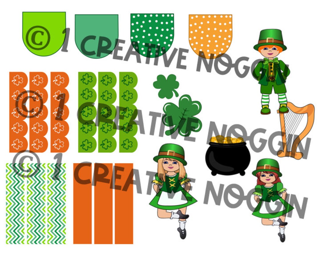 Leprechaun Bulletin Board | St. Patty's Day Bulletin Board | Dancing ...