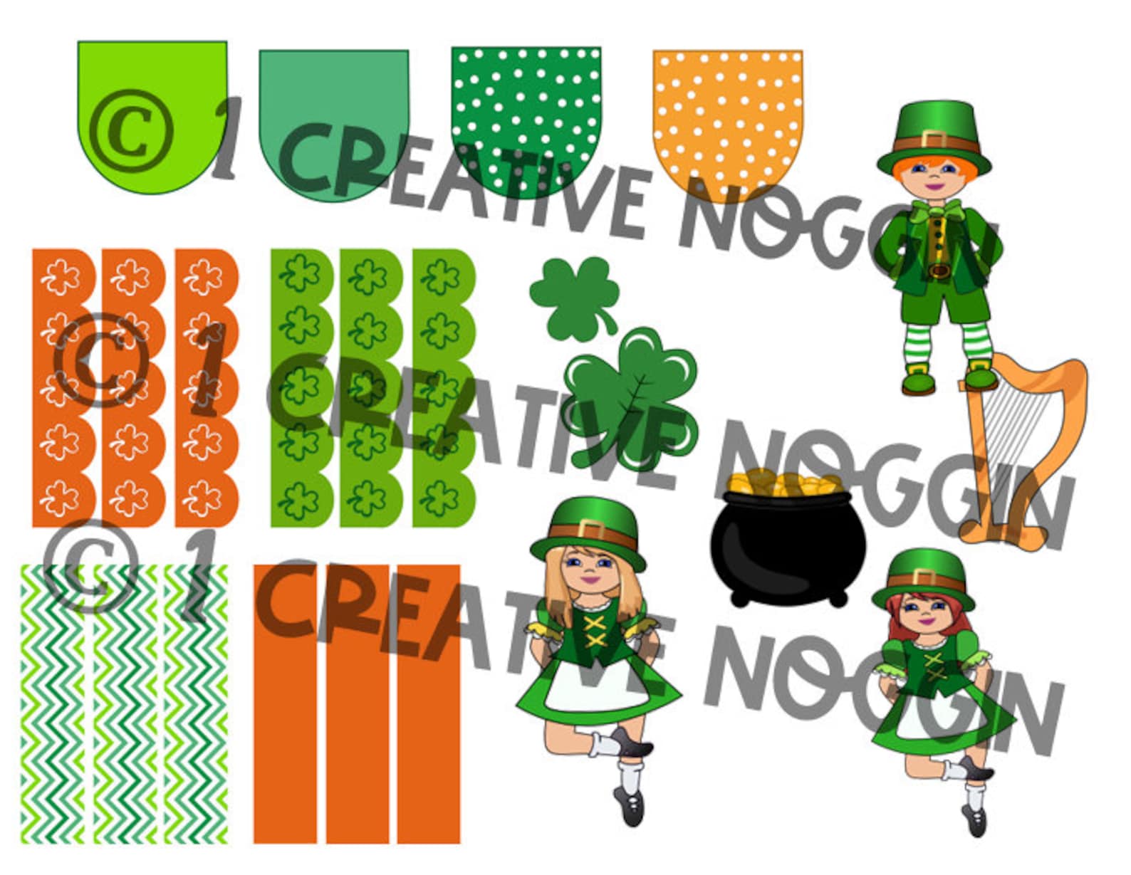 Leprechaun Bulletin Board | St. Patty's Day Bulletin Board | Dancing ...