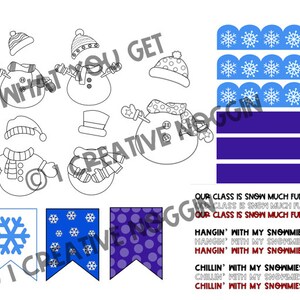 Snowman Bulletin Board Craft Activity - Cutest Bulletin Board Ever ...
