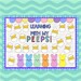 April Bulletin Board, Spring Classroom Décor, Peeps Bulletin Board ...