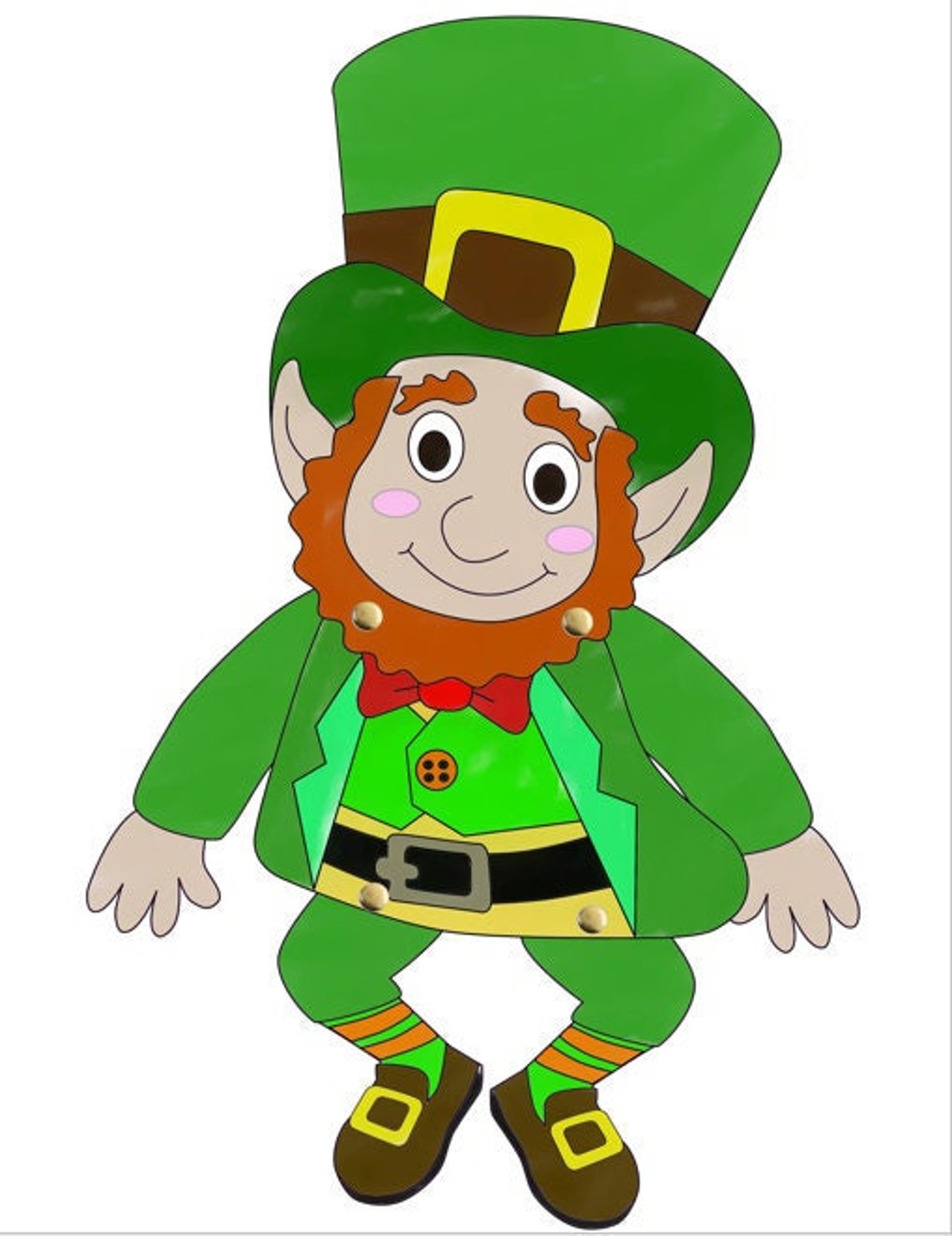 St. Patrick's Day Craft, Build Your Own Leprechaun, Leprechaun Project ...