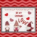 Valentine's Day Bulletin Board, Classroom Décor, Gnomes Bulletin Board ...