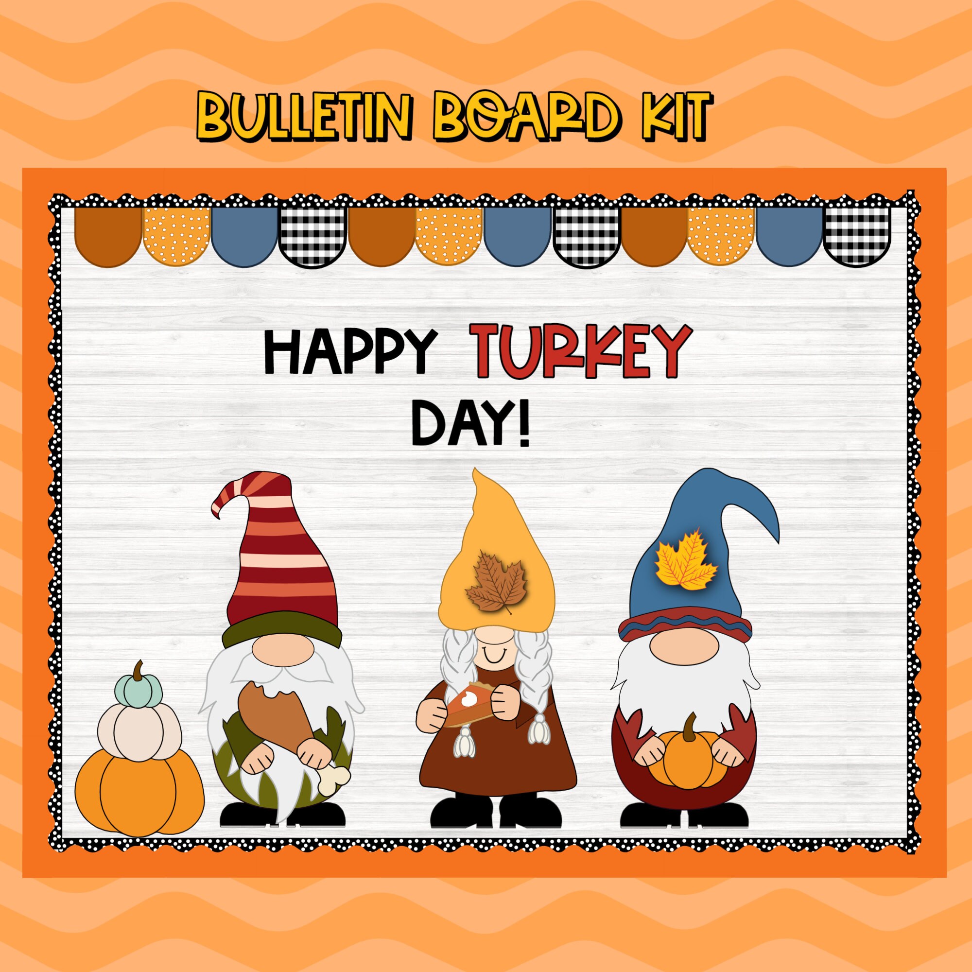 Thanksgiving Gnomies, Fall, Gnomes, Thankful for My Gnomies, Bulletin ...