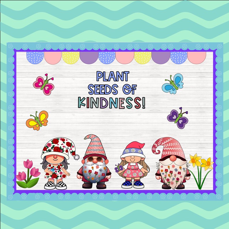 SPRING Bulletin Board | Bulletin Board | Growin' With My Gnomies ...