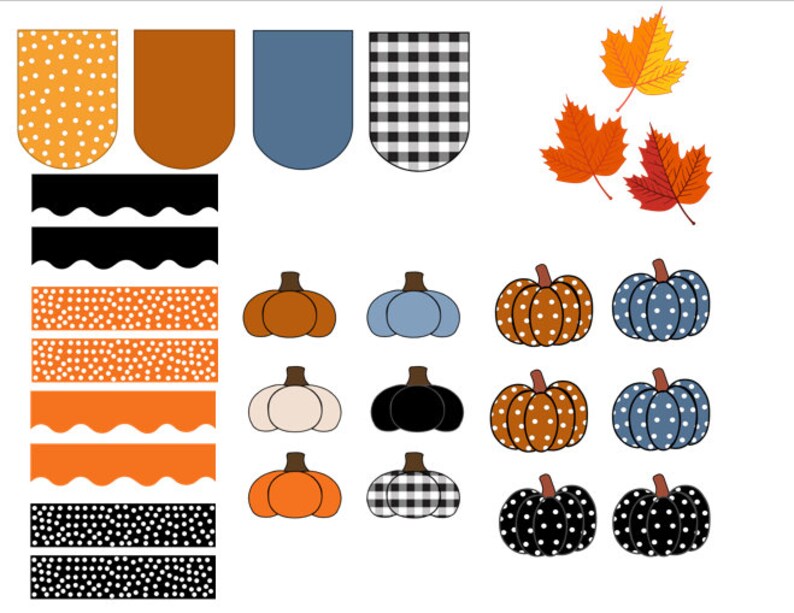 Fall Pumpkins Classroom Decor, Bulletin Board Kit, Classroom Posters ...