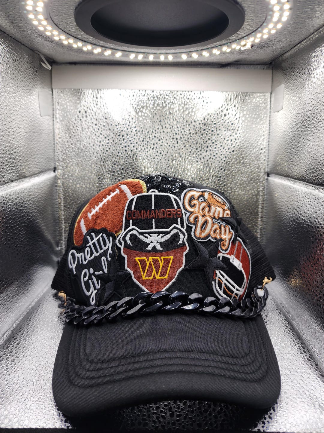 Washington Commander NFL Football Hat - Etsy