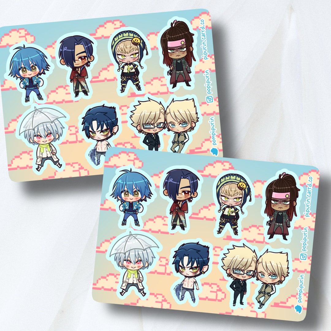 Dramatical Murder Sticker Sheet - Etsy