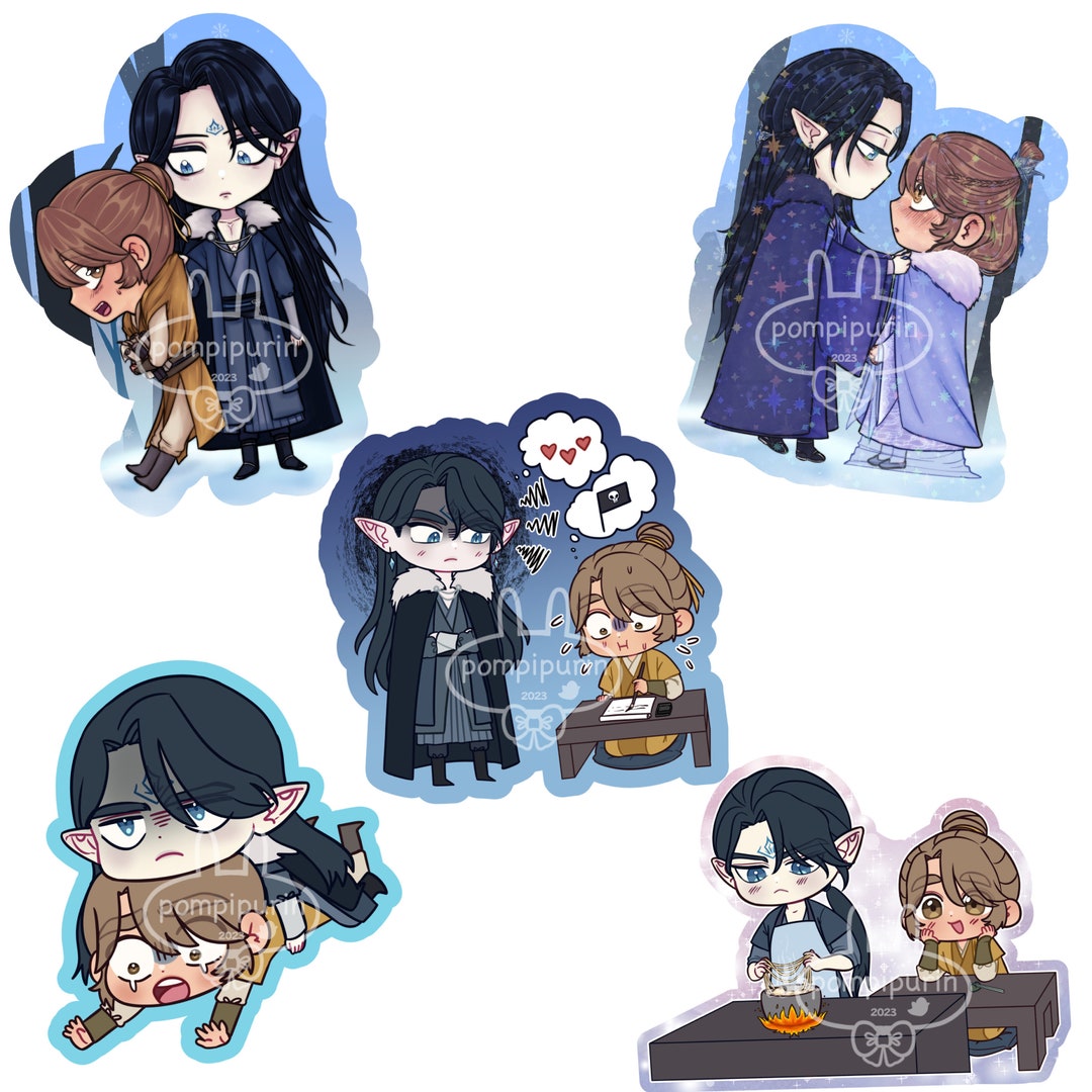 Moshang Couple Stickers - Etsy