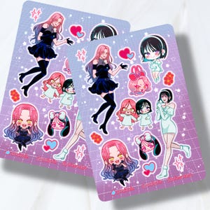 Alien Stage Sticker Sheet - Etsy
