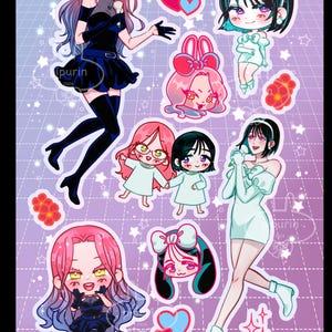 Alien Stage Sticker Sheet - Etsy