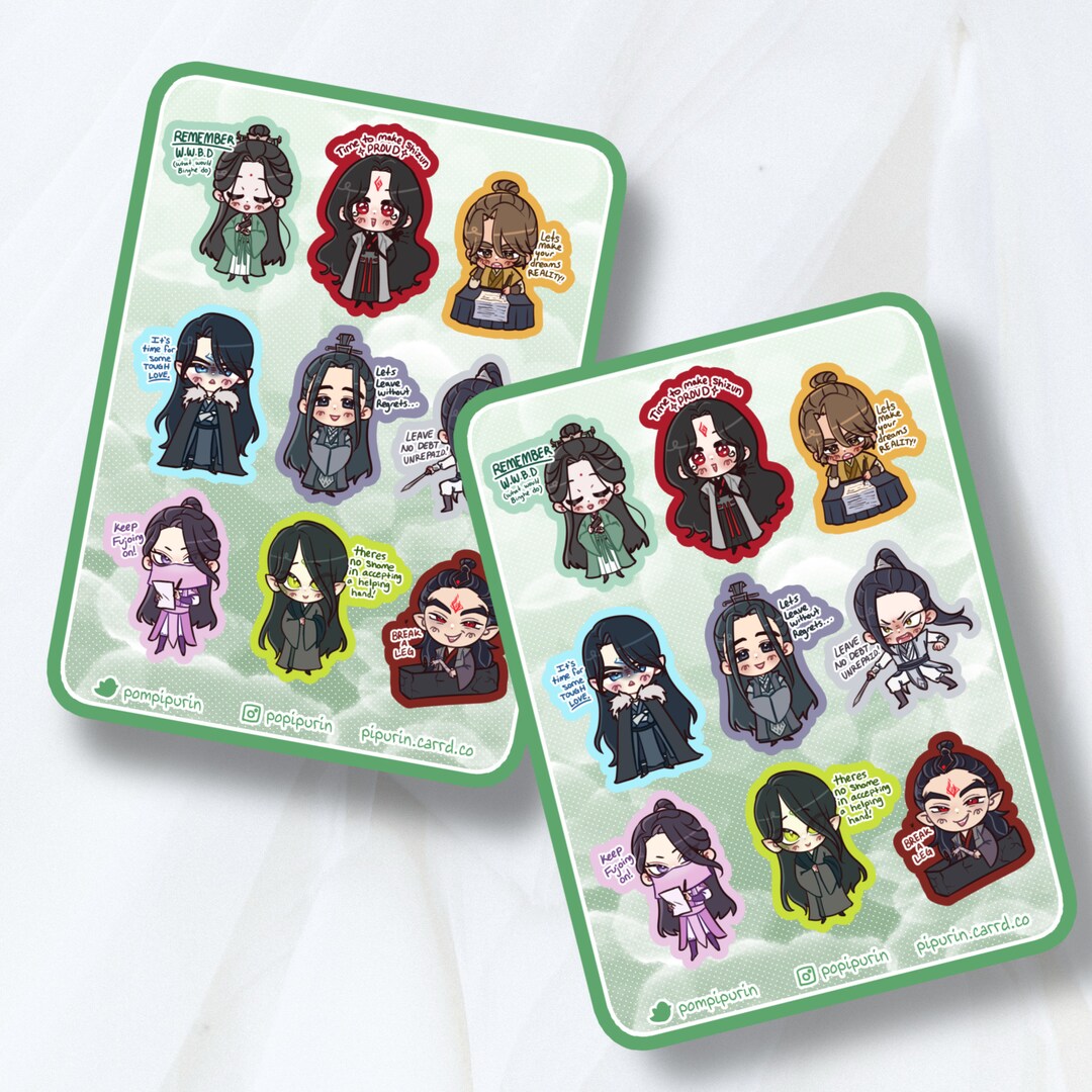 SVSSS Productivity Sticker Sheet - Etsy