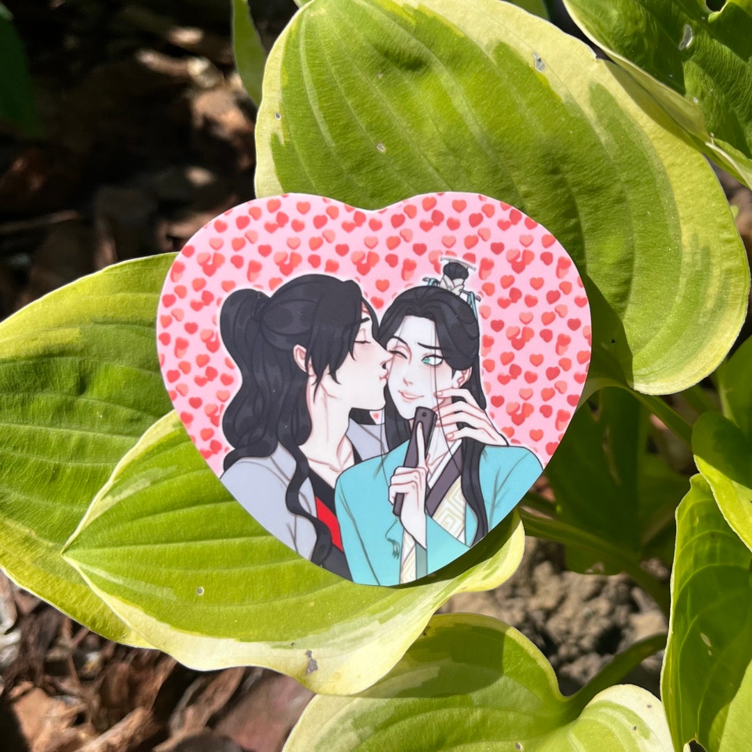 SVSSS Couple Heart Stickers - Etsy