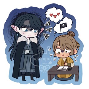 Moshang Couple Stickers - Etsy