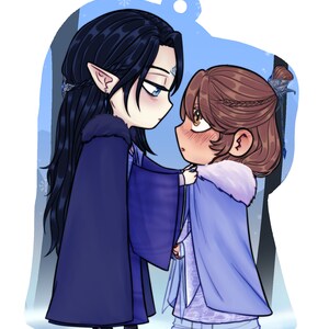 Bingqiu and Moshang Double Sided SVSSS Acrylic Charms - Etsy