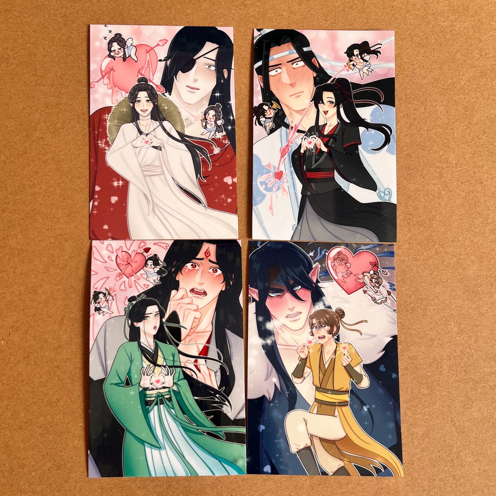 MXTX Heart Hands Stickers - Etsy