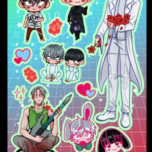 Alien Stage Sticker Sheet - Etsy