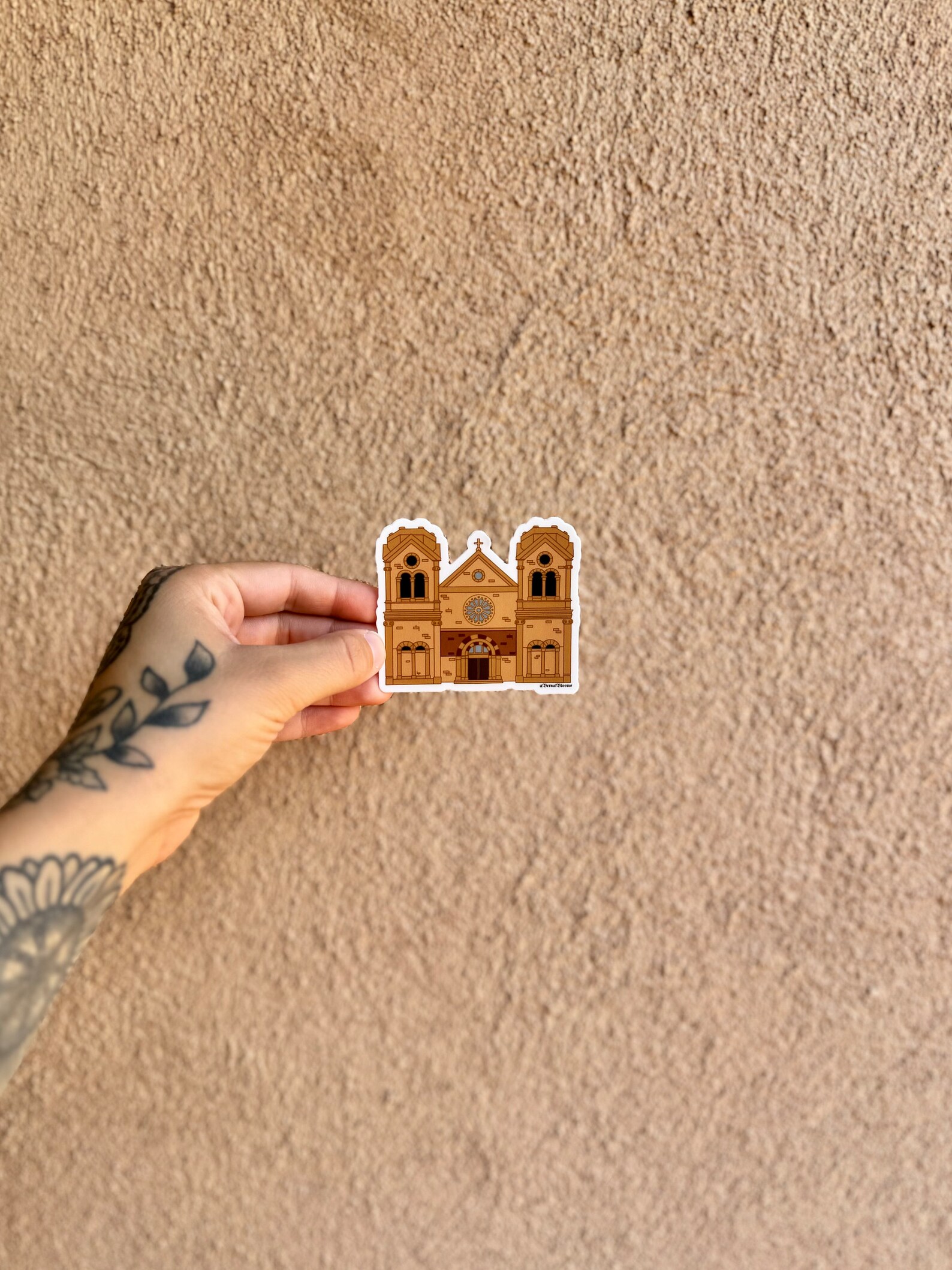 The Cathedral Sticker, Santa Fe Sticker, New Mexico Sticker - Etsy