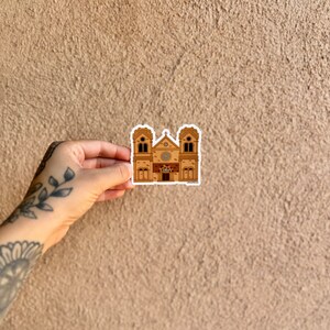 The Cathedral Sticker, Santa Fe Sticker, New Mexico Sticker - Etsy