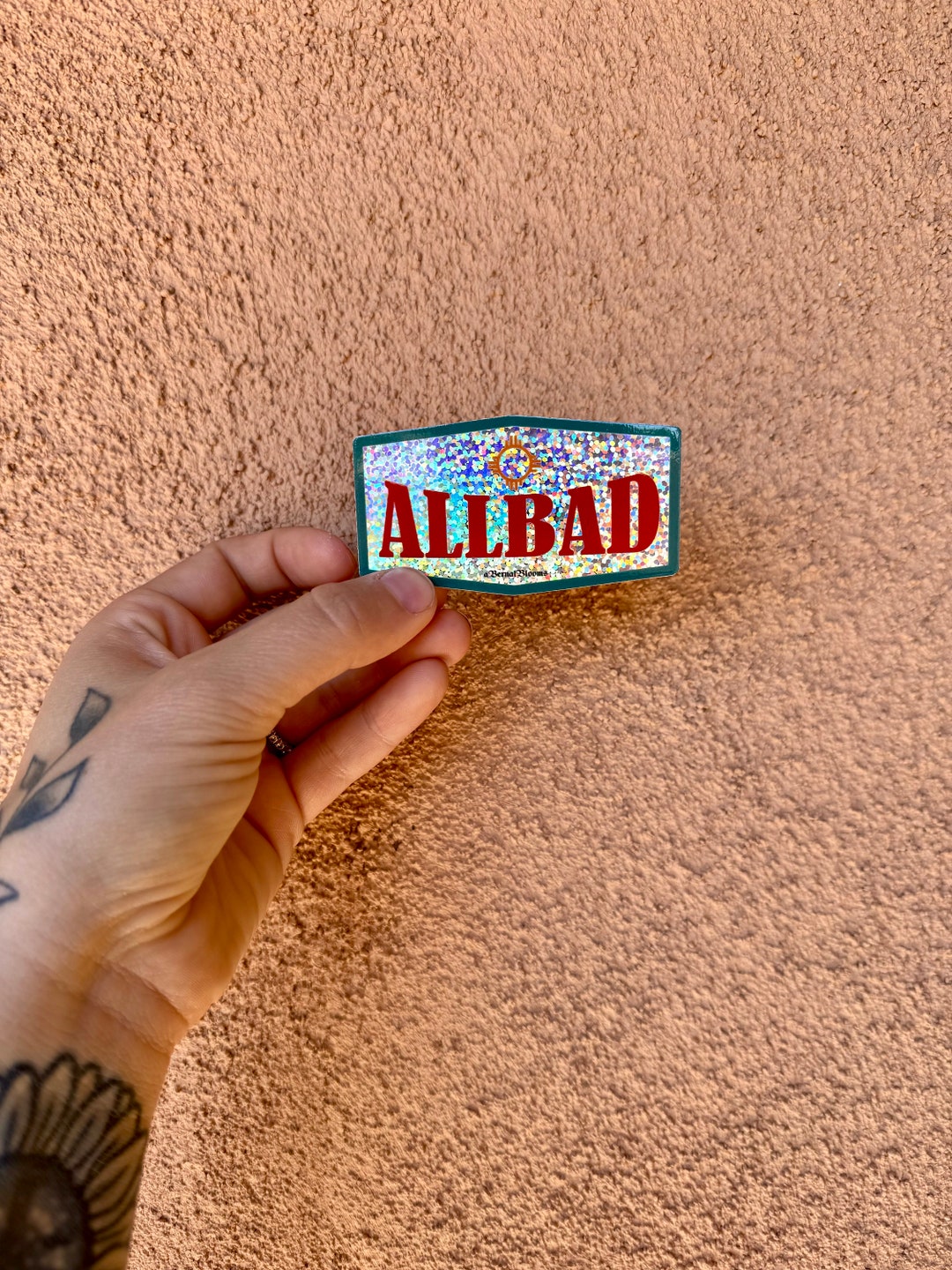 Glitter Allsups Sticker, New Mexico Sticker, Allbad, Allsick ...