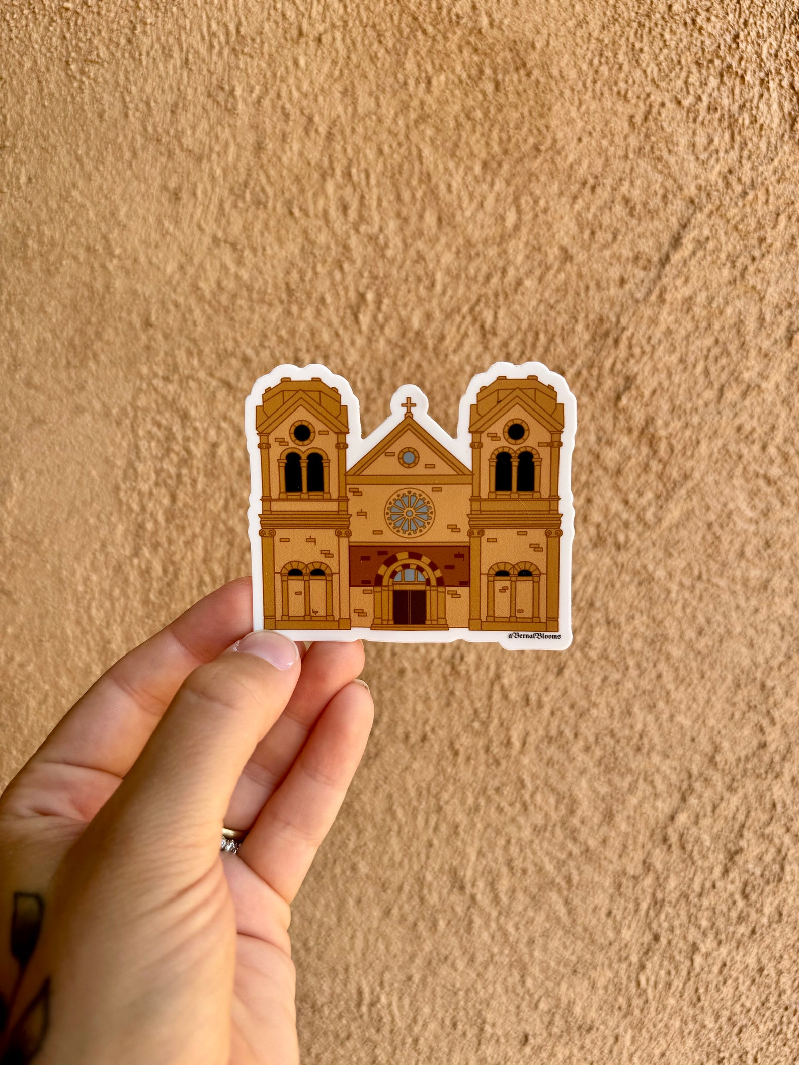 The Cathedral Sticker, Santa Fe Sticker, New Mexico Sticker - Etsy