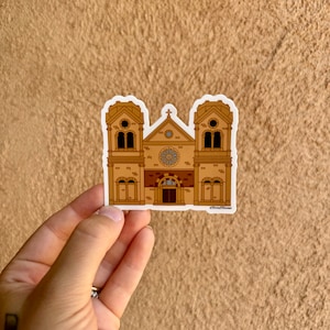 The Cathedral Sticker, Santa Fe Sticker, New Mexico Sticker - Etsy