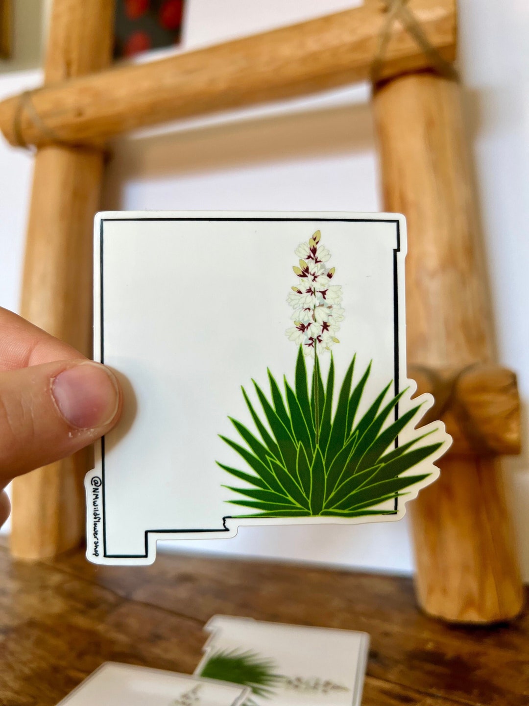New Mexico Sticker Yucca Sticker - Etsy