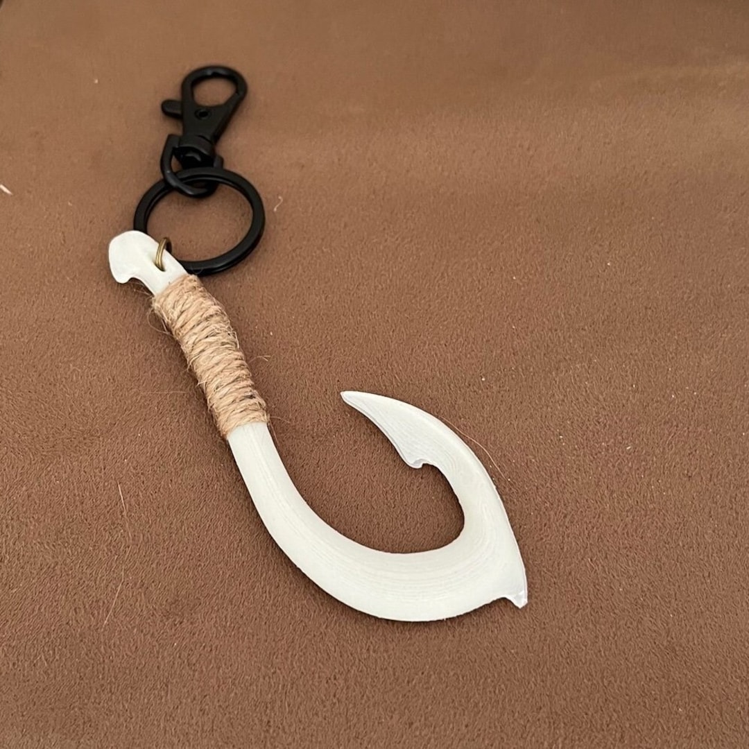 Maui Hook Keychain - Moana Inspired Keychain - Etsy
