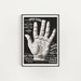 Open Hand-palmistry Hand Art Print-vintage-fortune Telling-palm Reading ...