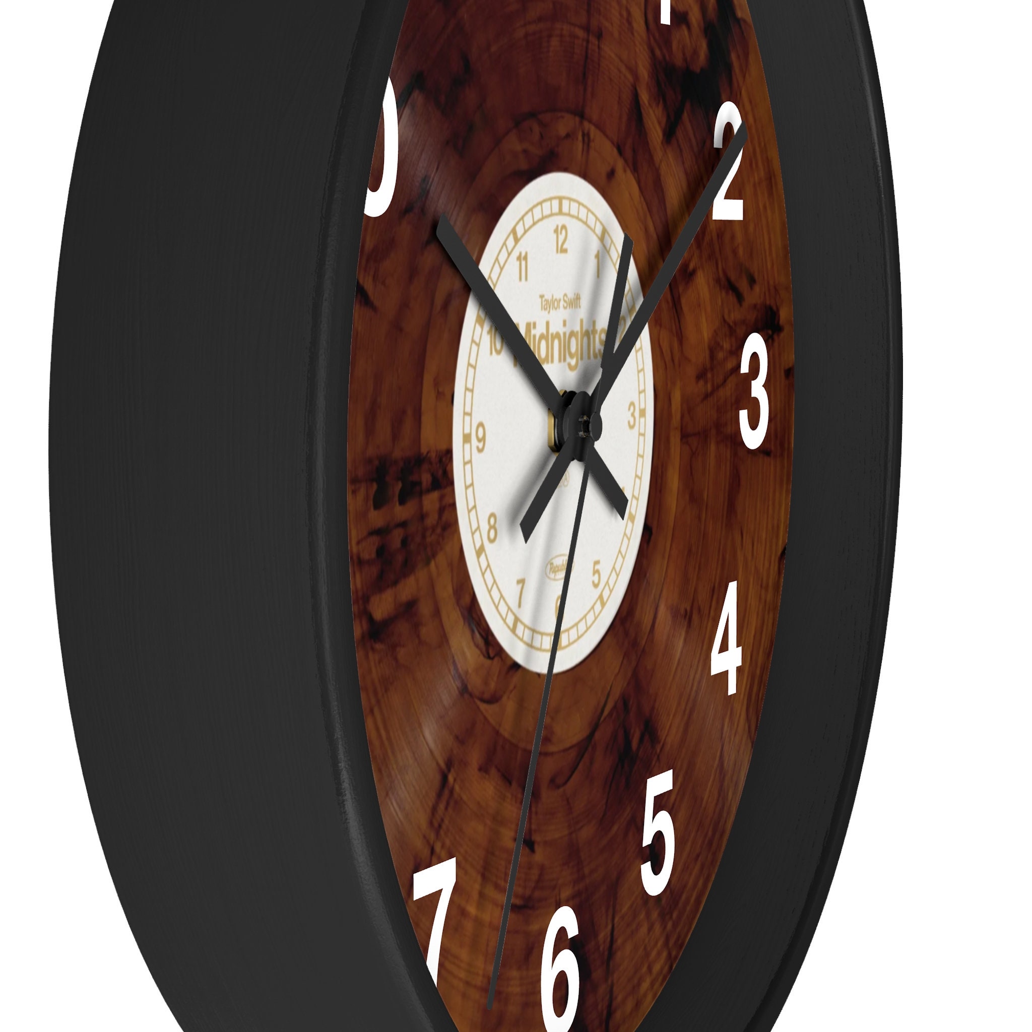 The Eras Tour Taylor Wall Clock, Taylor Fan Decor sold by Purple Fiscal ...