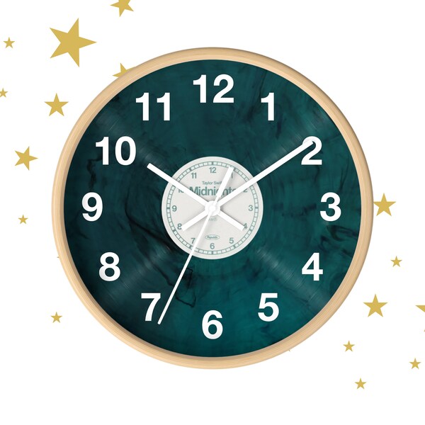 Midnights Taylor Clock - Etsy