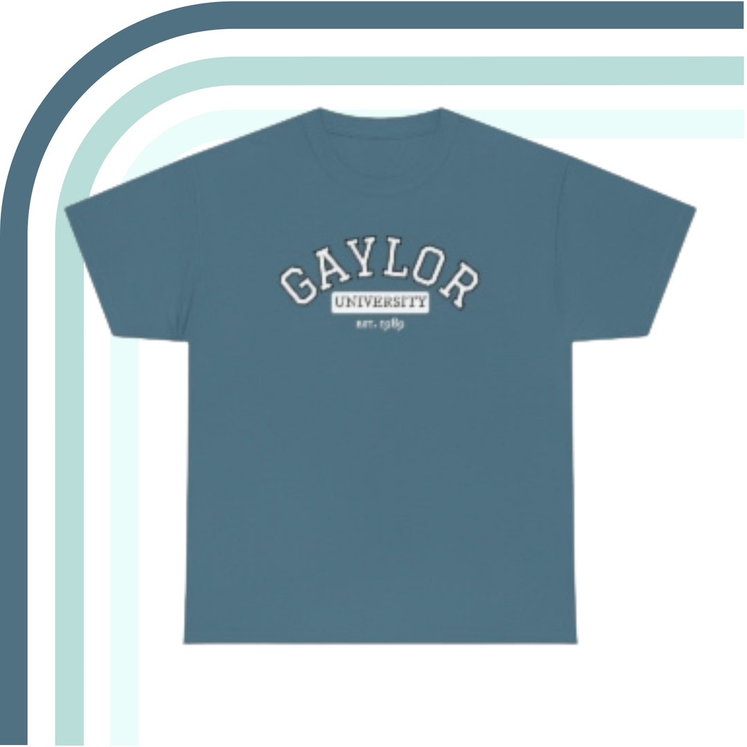 Camiseta Gaylor inspirada en la universidad / T Swift / Estimado lector ...