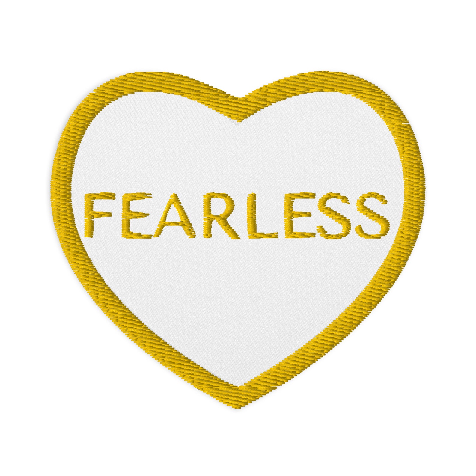 Taylor Eras Inspired Embroidered Heart Patch Fearless Album Iron-on Sew ...