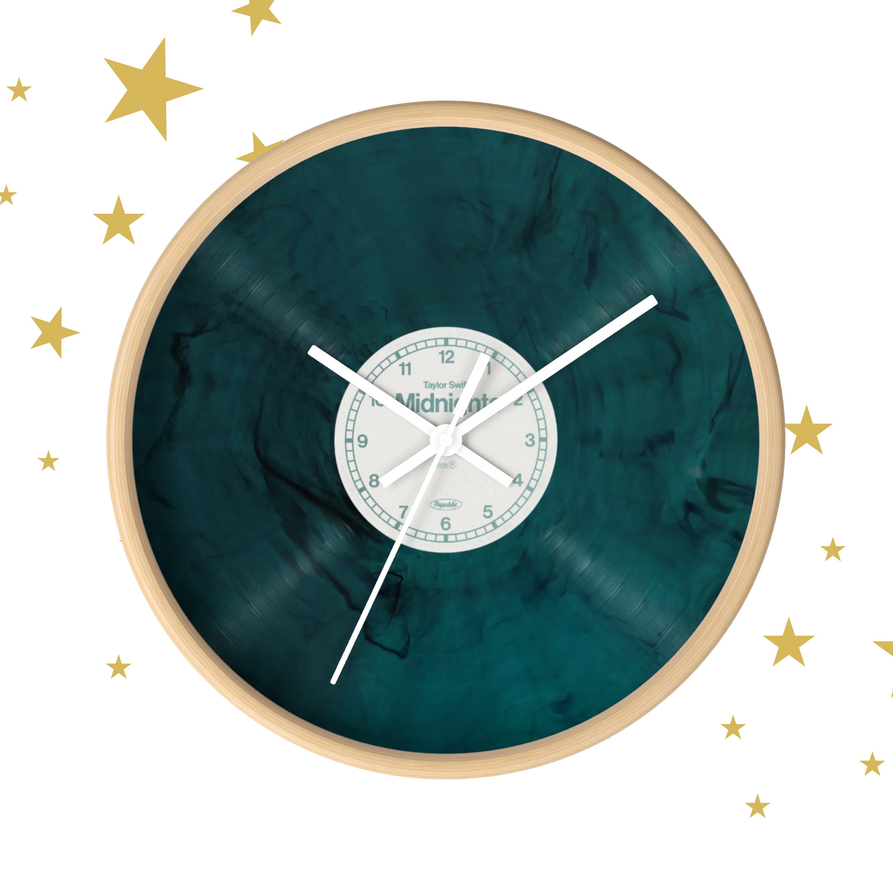 The Eras Tour Taylor Wall Clock, Taylor Fan Decor sold by Crossover ...