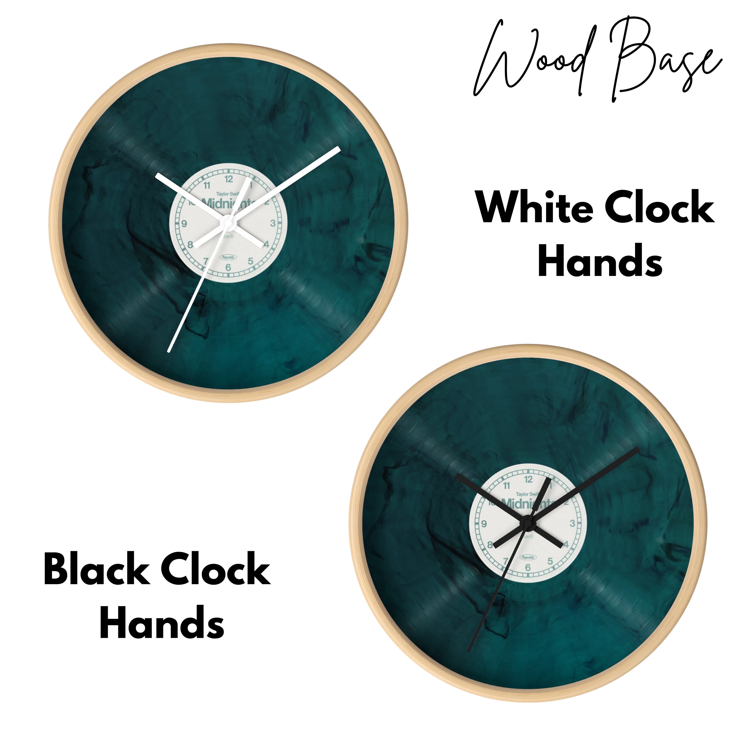 The Eras Tour Taylor Wall Clock, Taylor Fan Decor sold by Crossover ...