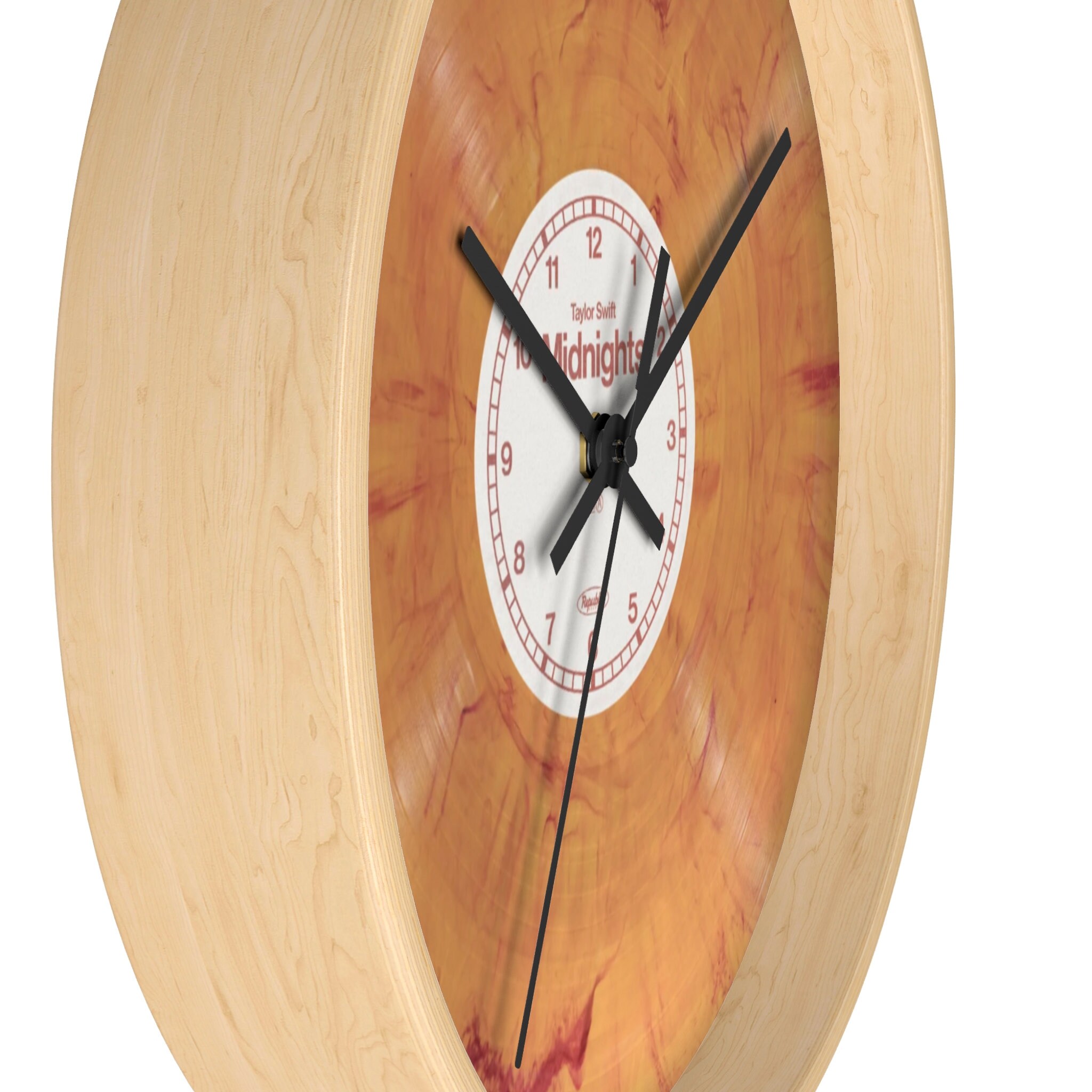 The Eras Tour Taylor Wall Clock, Taylor Fan Decor sold by Malena ...