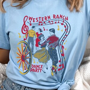 Retro Western Cowboy Digital Download: Western Ranch Dance Party ...