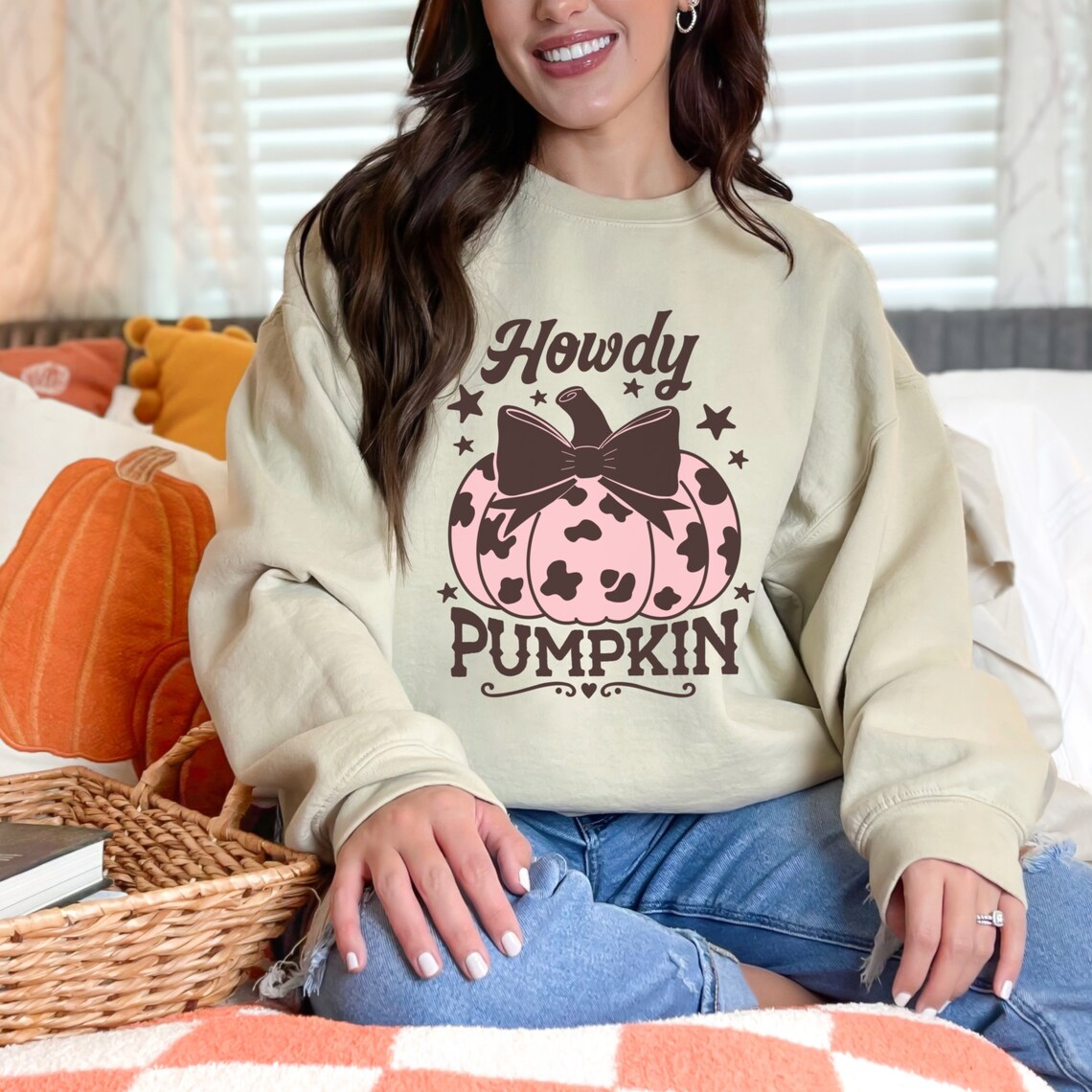 Howdy Pumpkin Western Fall PNG, Autumn Sublimation Digital Download ...