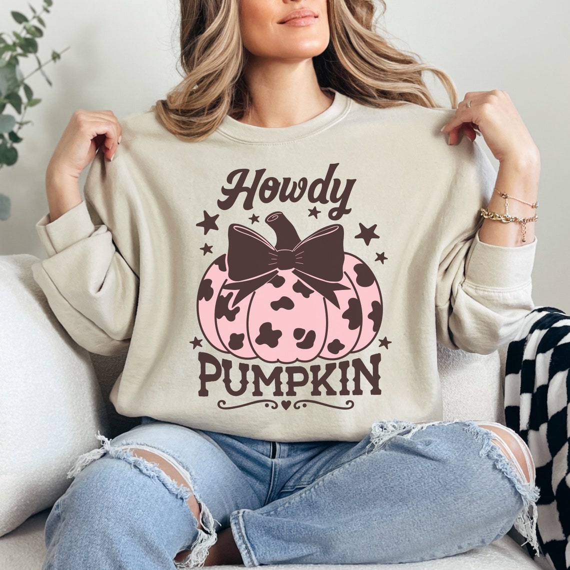 Howdy Pumpkin Western Fall PNG, Autumn Sublimation Digital Download ...
