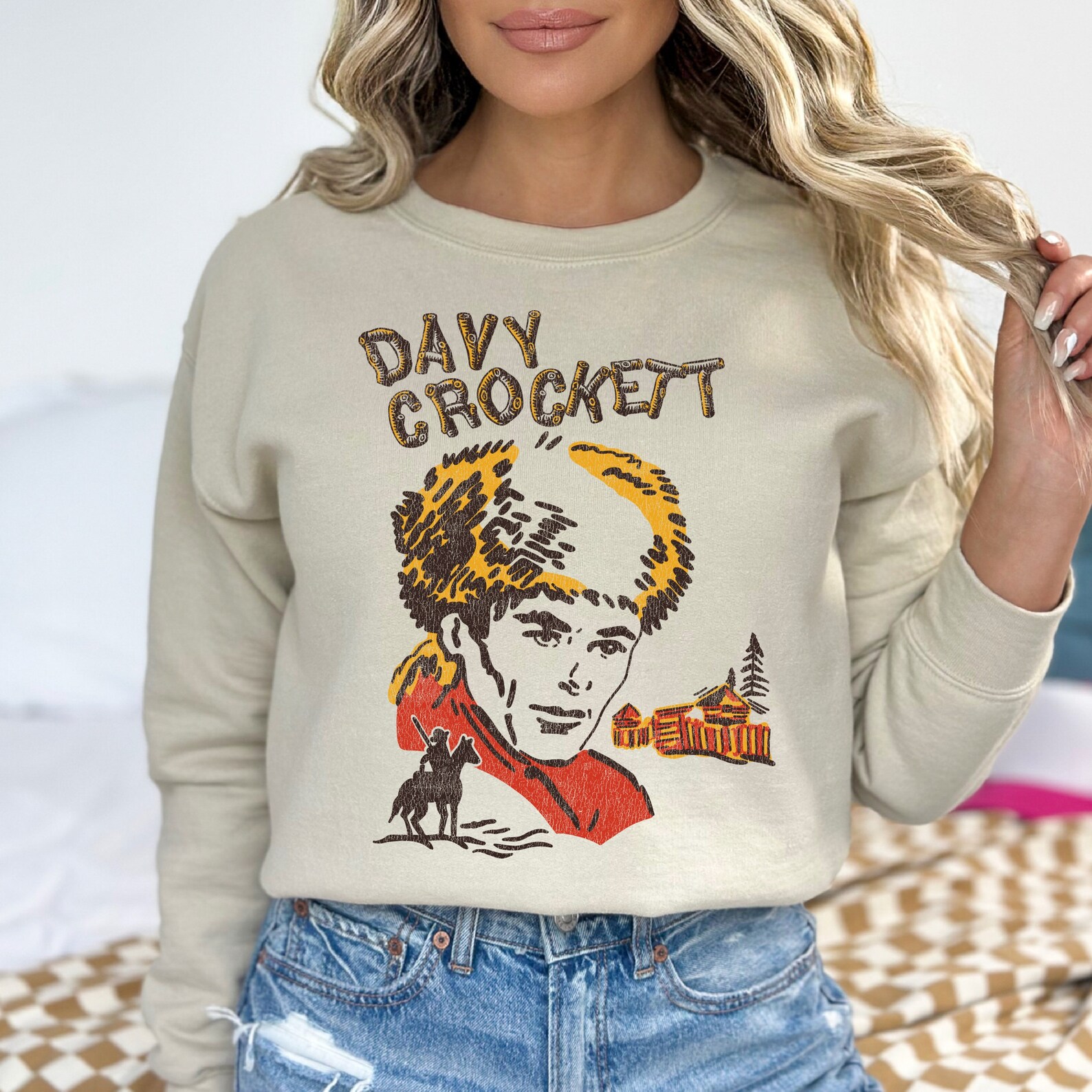 Davy Crockett Retro Frontiersman Western Digital Download – Perfect for ...