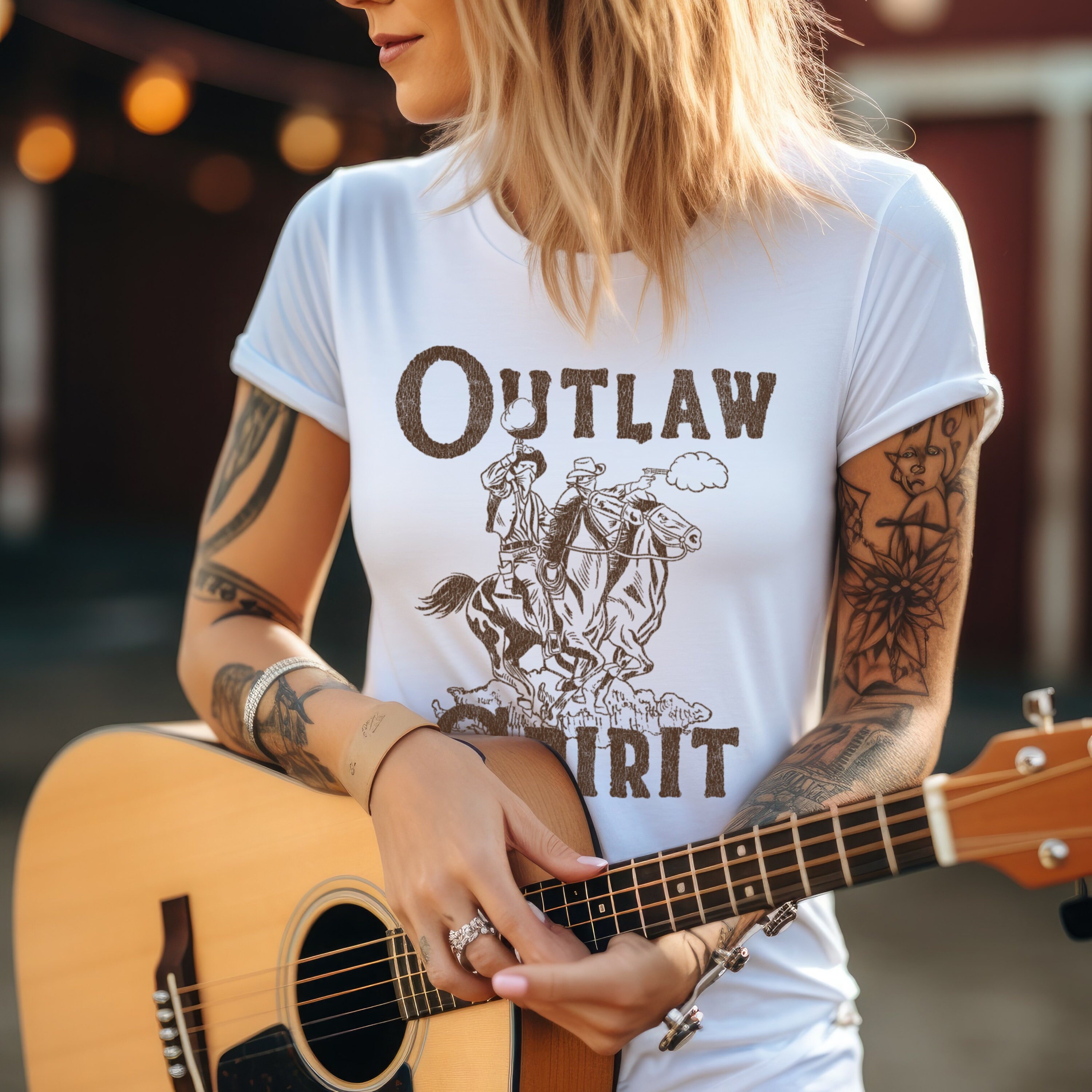 Retro Outlaw Spirit, Western Cowboy Art, Country Digital Download Great ...