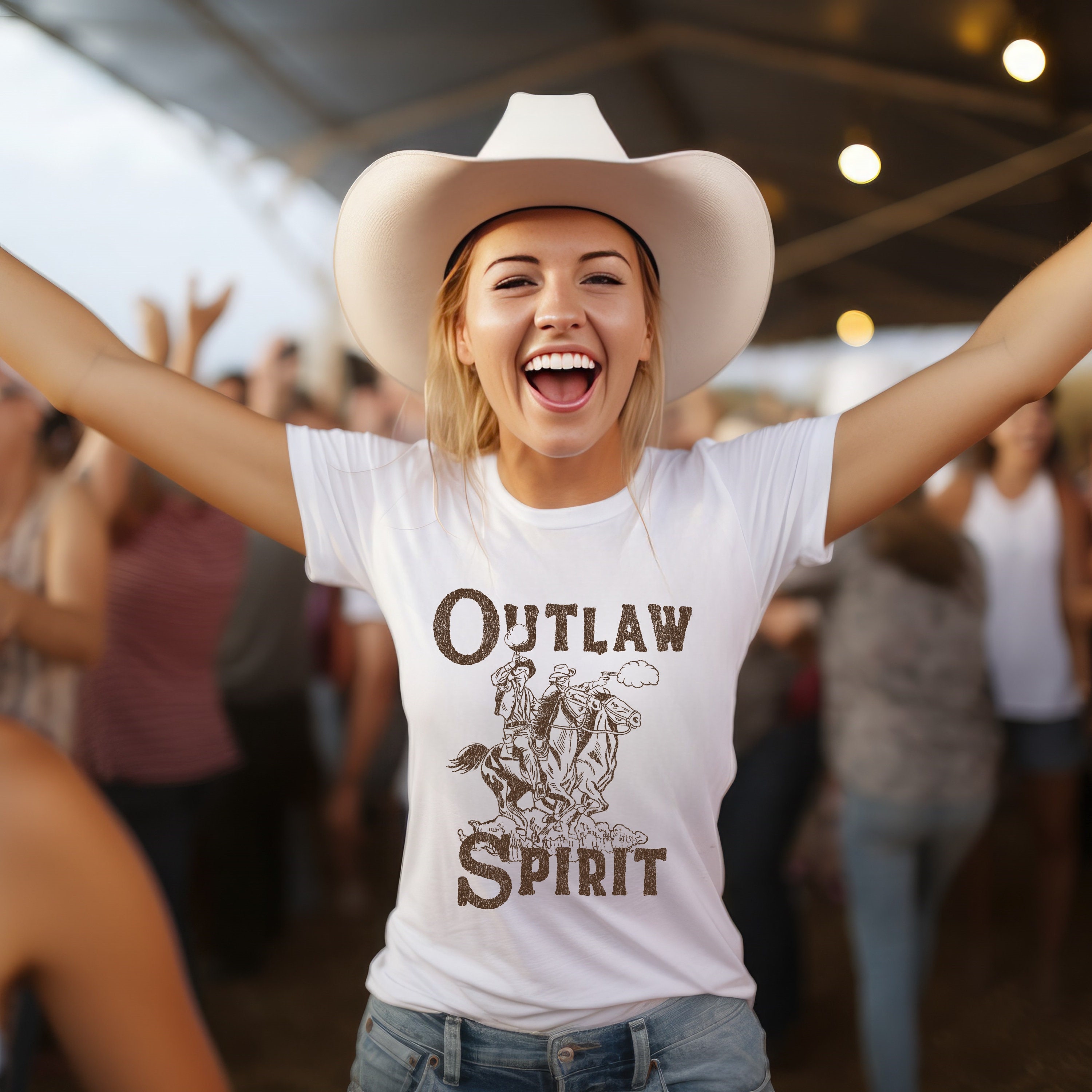 Retro Outlaw Spirit, Western Cowboy Art, Country Digital Download Great ...