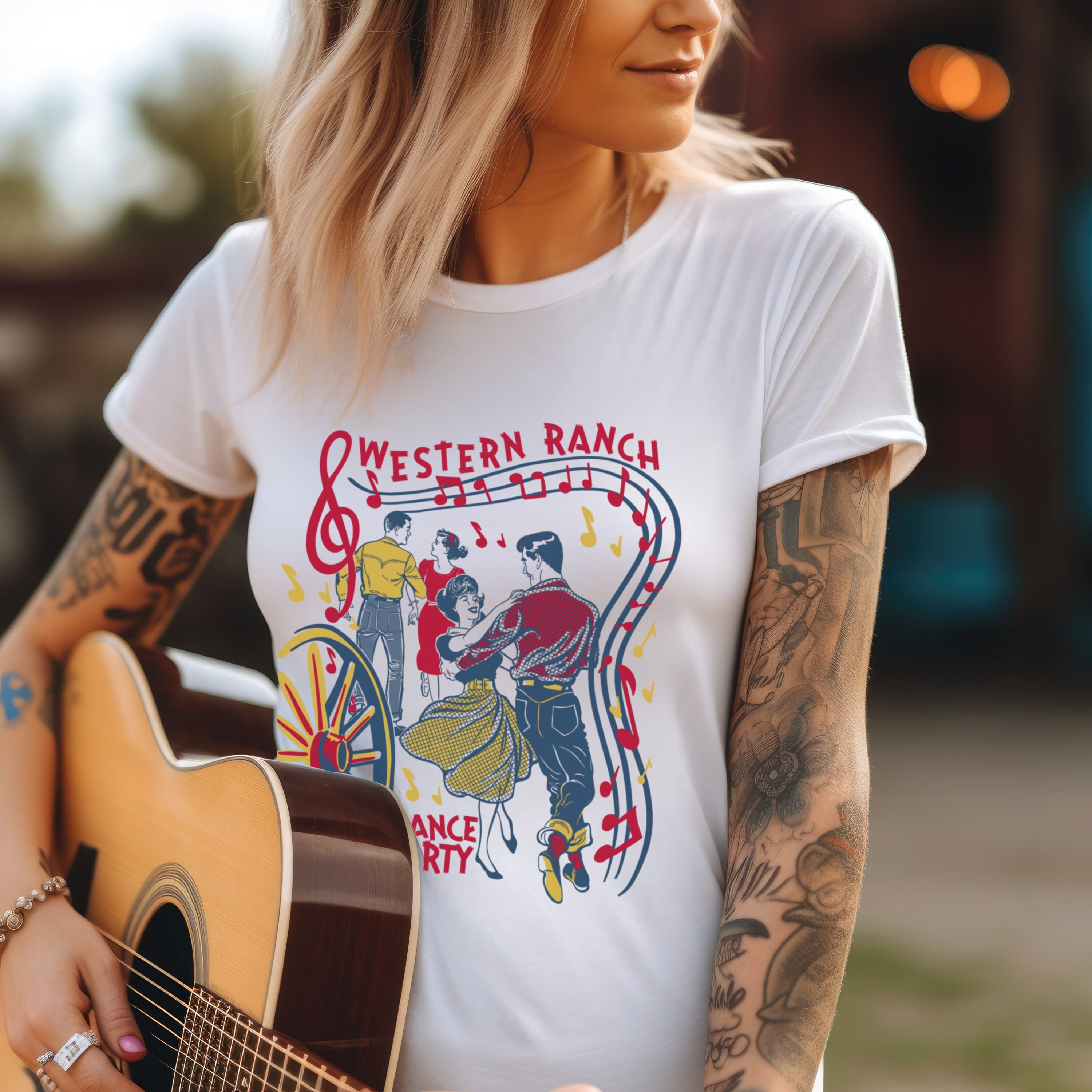 Retro Western Cowboy Digital Download: Western Ranch Dance Party ...