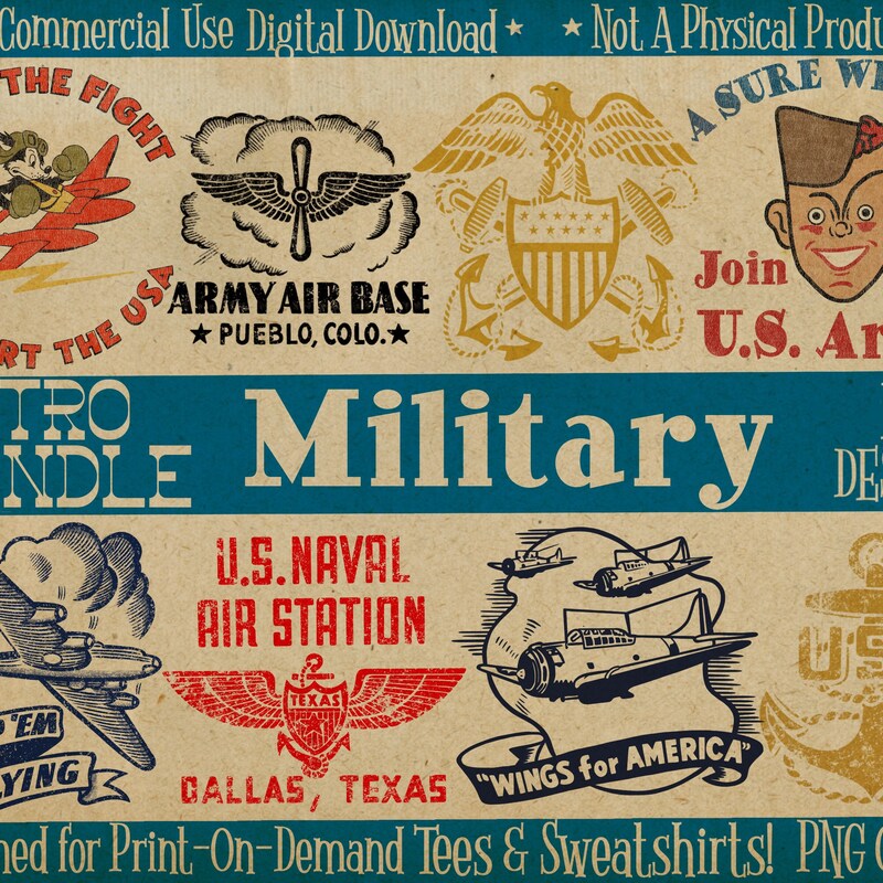 Military Graphics - Etsy