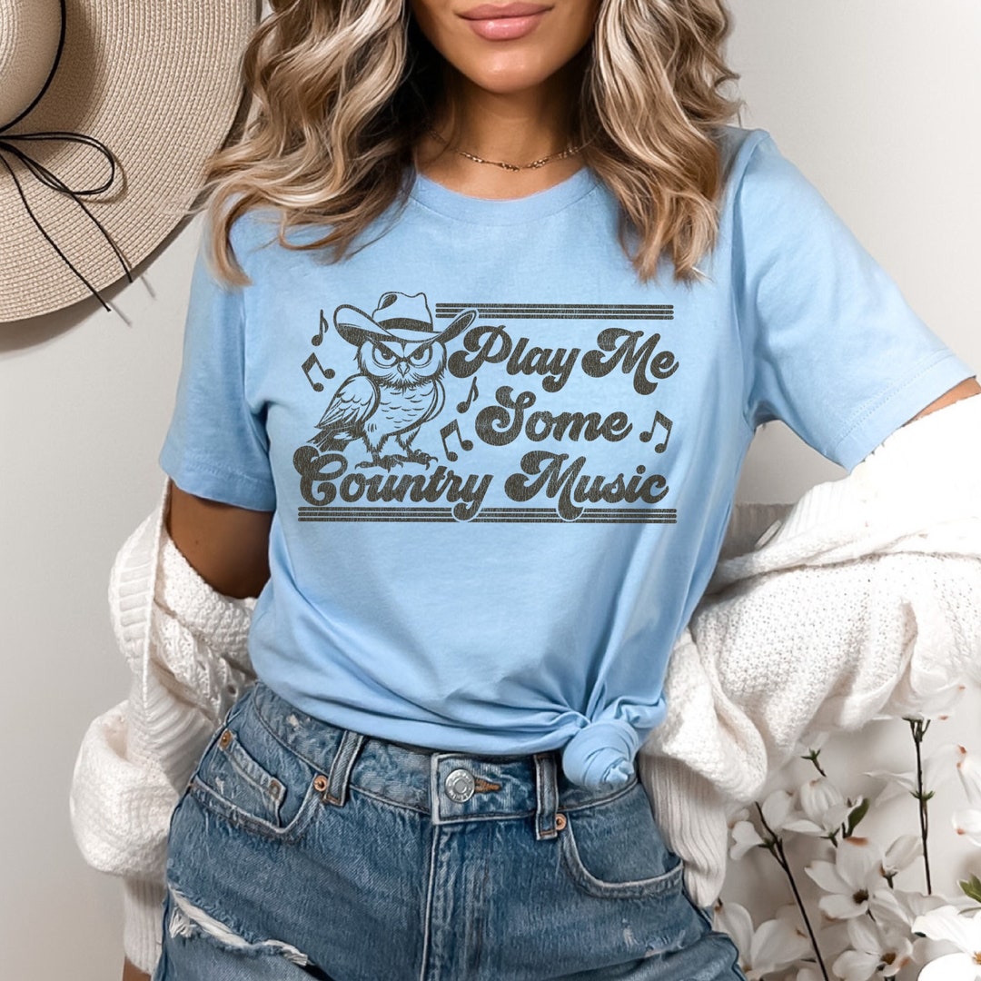 Retro Country Music PNG Instant Digital Download, Play Me Some Country ...