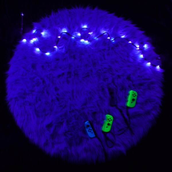 Uv Blacklight Rug - Etsy
