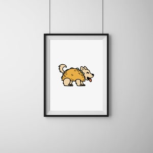 Halloween Dogs Poster Set- Printable Halloween Poster, Dogs in ...