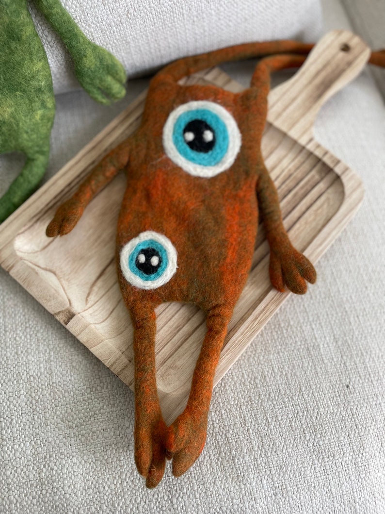 100% Handmade Felted Wool, Cute Monster Purses, Home Decor, Home Gifts ...