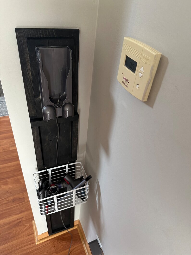 Vacuum Wall Mount With Tool Organizer Basket - Etsy